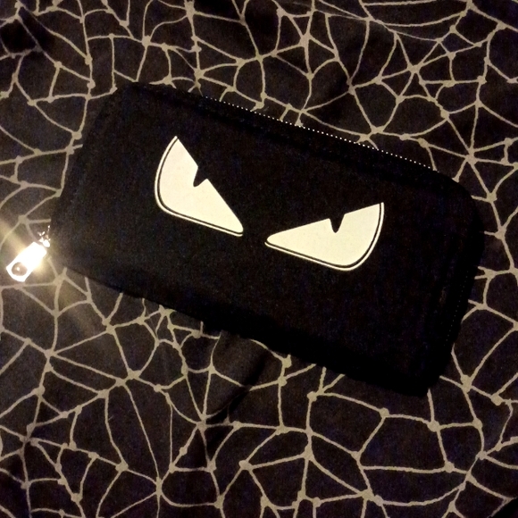 Bags | Creepy Eyes Wallet | Poshmark